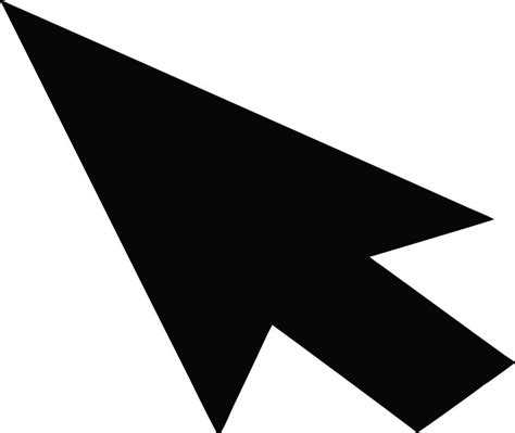 Mouse Cursor Cursor Icon Click Arrow Vector And Websites Isolated On