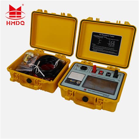 10a Dc Winding Resistance Test Set For Transformer Test Dc Resistance