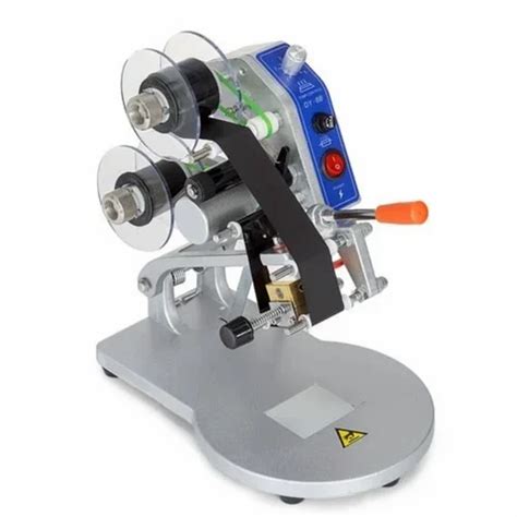 Its Mild Steel Dy8b Manual Ribbon Batch Coding Machine 30 Timesmin At
