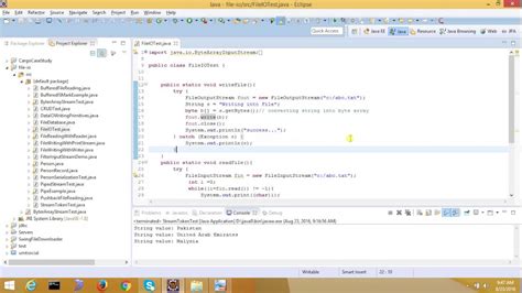 12 03 FileOutputStream YouTube