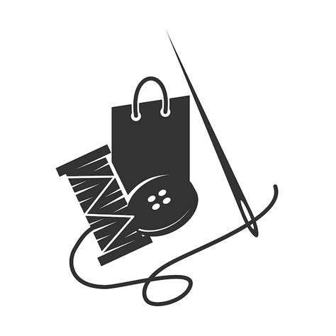 Premium Vector Sewing Tailor Logo Icon Illustration Brand Identity