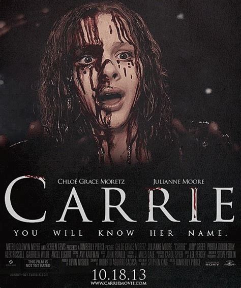 Carrie 2013 Movie Poster Minimalist Poster Store