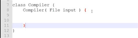Solved 2 2 Points Develop A Compiler Class That A Has A