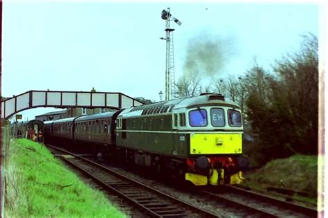 35mm Railway Colour Negative Class 33 D6593 At Ropley Mhr £195