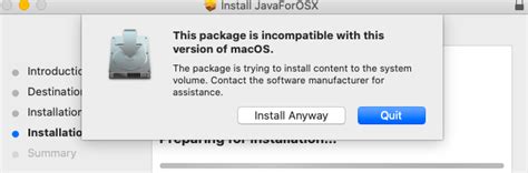 java 6 runtime legacy version for macos catalina macrumors forums