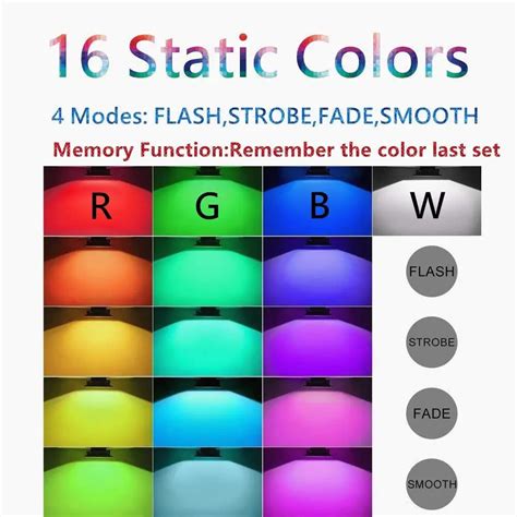 20 W Rgb Светодиодный прожекторы Водонепроницаемый открытый Цвет