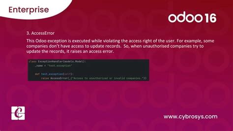 How To Show Warning Error Messages In Odoo 16 Ppt