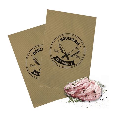 Papier alimentaire boucherie traiteur Proébo Alimentaire