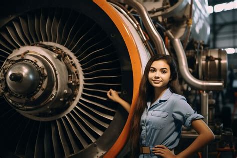 Premium Ai Image Aerospace Engineer