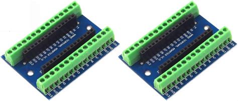 Treedix 2pcs Terminal Adapter Expansion Board IO Shield V1 O Compatible