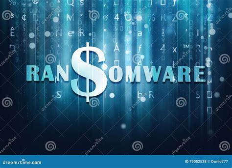 Ransomware Stock Illustration Illustration Of Design 79052538