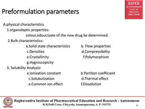 Use Of Xrd In Preformulations Ppt