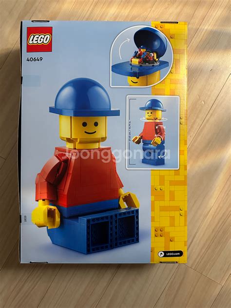 레고 대형 미니피규어 40649 레고조립블록 중고나라