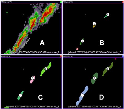 Clustering Radar Reflectivity To Identify Storms At Different Scales Download Scientific