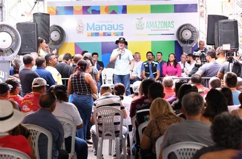 David Almeida E Wilson Lima Assinam Ordem De Serviço Para Reforma Da
