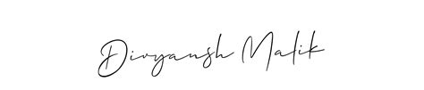 82 Divyansh Malik Name Signature Style Ideas Outstanding Name Signature