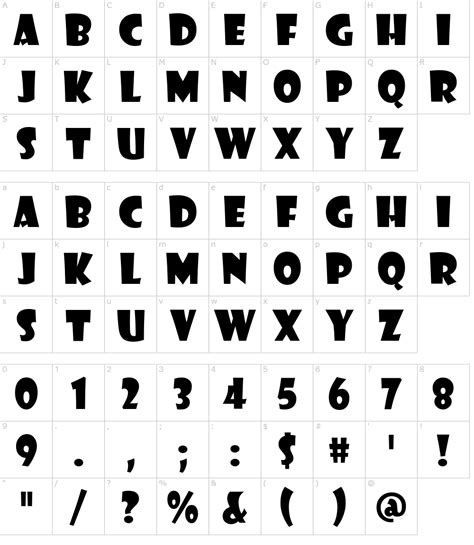 Showcard Gothic Font Download
