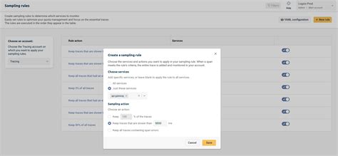 Drop Filters Trace Sampling Logz Io Docs