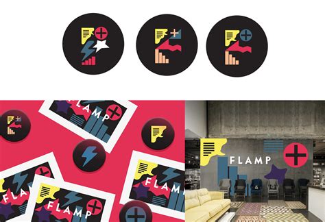 Flamp Концепция фирменного стиля — Natasha Bayduzha