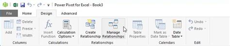 Power Pivot Principles Creating Relationships