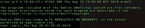 Ssh Banner Text Raspbian Geektechstuff