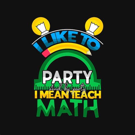 Premium Vector Math T Shirt Design