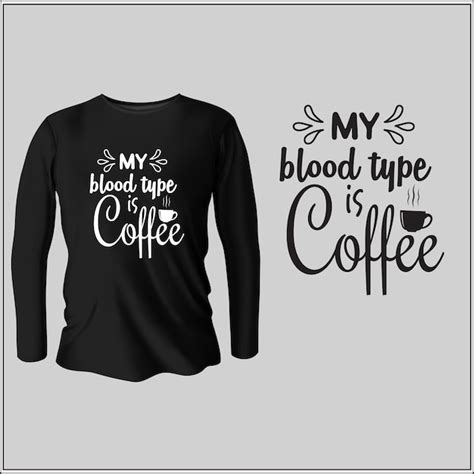 Design De Camiseta Tipografia Com Vetor Vetor Premium
