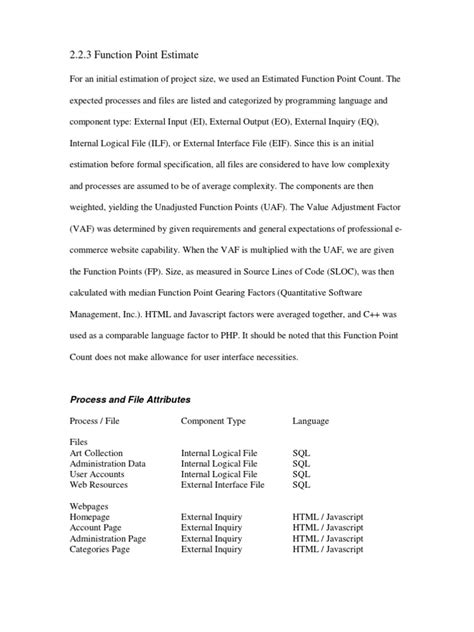 2 2 3 function point estimate process and file attributes pdf java