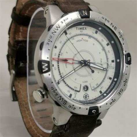 Timex Expedition Indiglo Intelligent Compass Tide Temp 45mm Gents Field