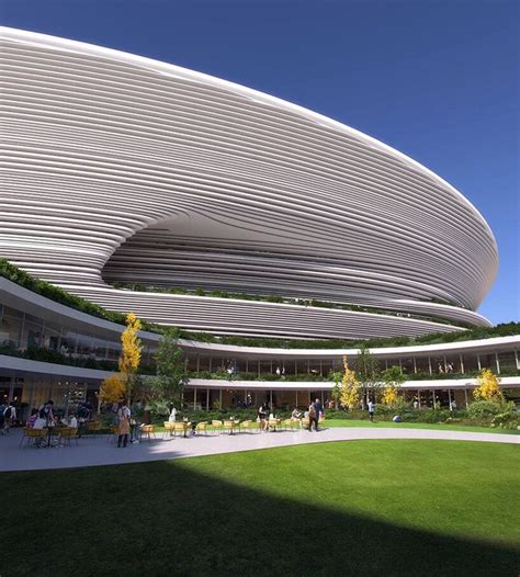 Zaha Hadid Architects Terraced Stadium Echoes Hangzhou Tea Farms