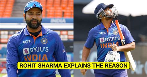 Ind Vs Wi Rohit Sharma Reveals Why Rishabh Pant Opened Along With Him