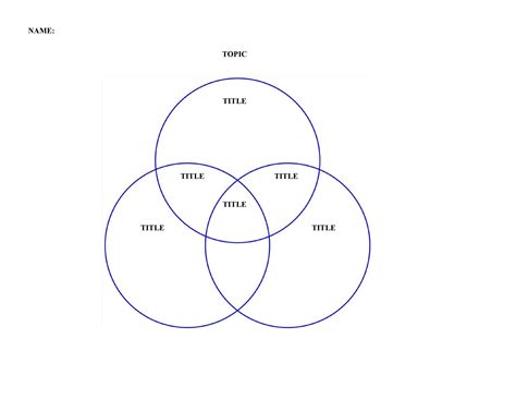40 Free Venn Diagram Templates Word PDF Template Lab
