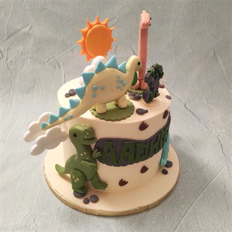 Dinosaur Themed Cake Dinosaur Cake Order Custom Cakes In Bangalore