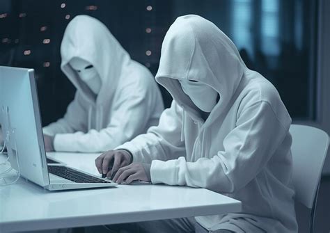 Premium Photo Hackers With Hoodies Hacker Group Organization Or