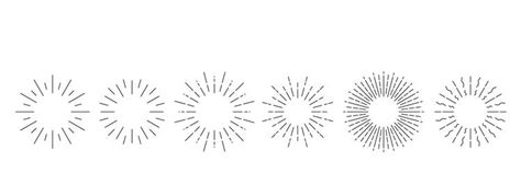 Star Burst Vintage Circle Background Royalty Free Vector
