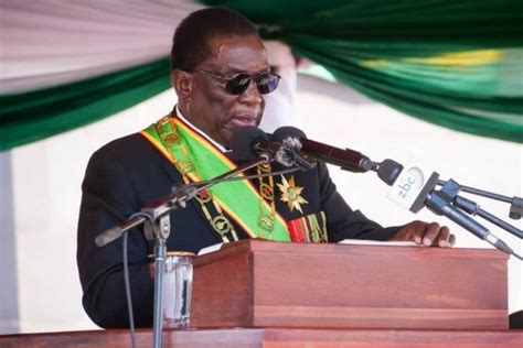 Zimbabwes President Emmerson Mnangagwa Sworn In For Second Term