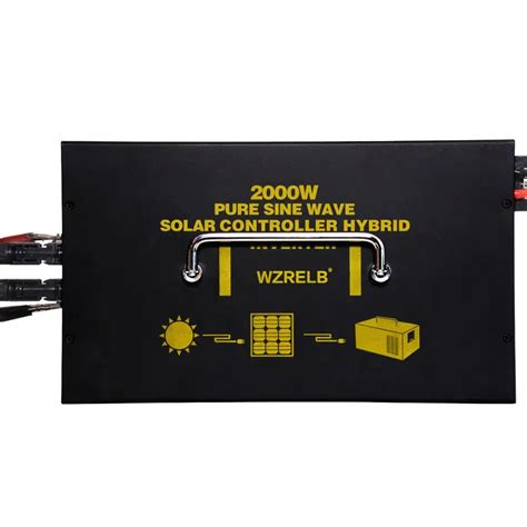 2000w Pure Sine Wave Hybrid Power Inverter 24v Dc To 220v Acdc 54