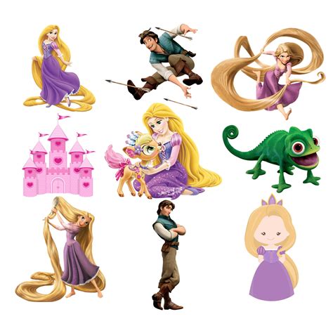 Tangled Png Bundle Rapunzel Png Bundle Rapunzel Png Clipart Etsy
