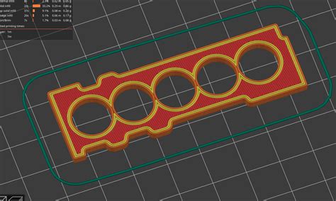 Stl File 5 Cylinder Engine Keychain・design To Download And 3d Print・cults