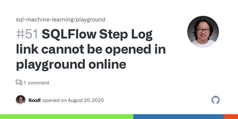 SQLFlow Step Log Link Cannot Be Opened In Playground Online Issue Sql Machine Learning