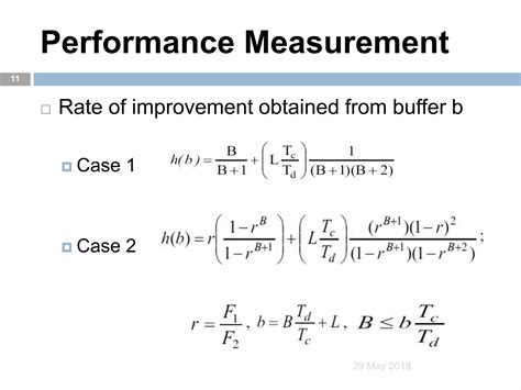 Analysis Of Transfer Line With Buffer Storage Pptx