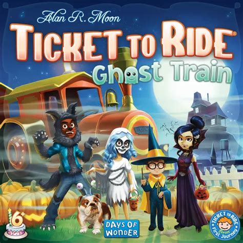 Ticket to Ride Ghost Train Stalo Žaidimai Board Games