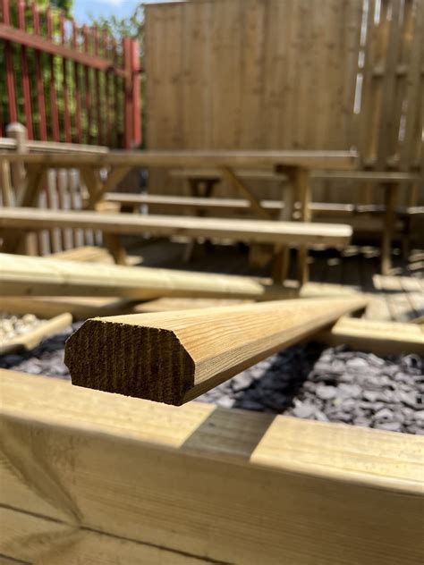 Base Decking Rail Tanalised 2 4mtr Castle Carpentry Ltd