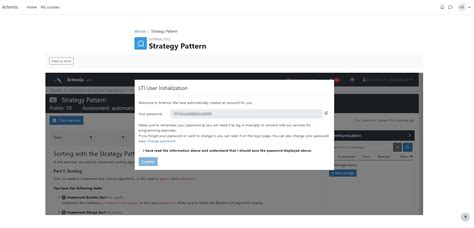 LTI Configuration Artemis Documentation