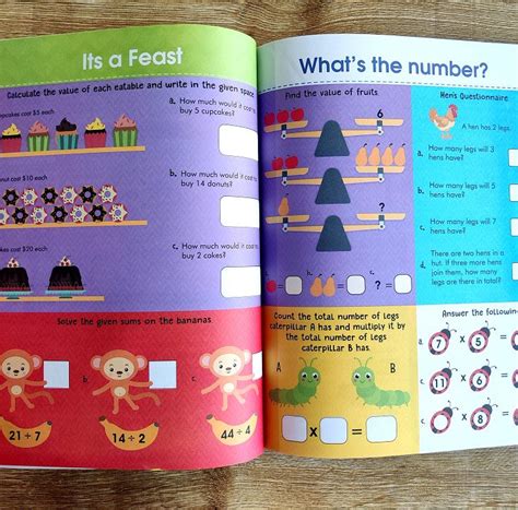 Multiplication And Division Activity Book 80 Activities Inside By