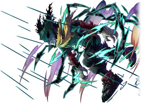 Izuku Midoriya Deku 4k Unawakened Render By Hollyheree On Deviantart