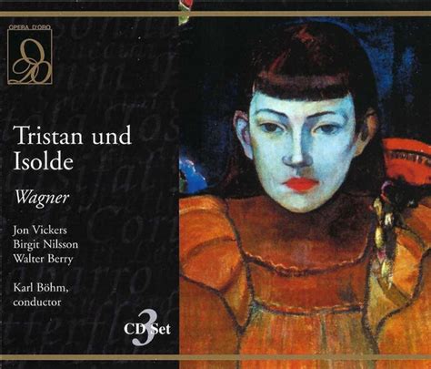 Wagner Jon Vickers Birgit Nilsson Walter Berry Karl Böhm Tristan Und Isolde CD