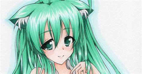 初音ミク 猫耳ミク ぽりみどのイラスト Pixiv