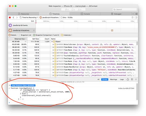 Hunting Js Memory Leaks In React Native Apps By Krzysztof Magiera