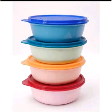 Jual Tupperware Modular Bow 600 Ml 1 Pcs4warna Shopee Indonesia